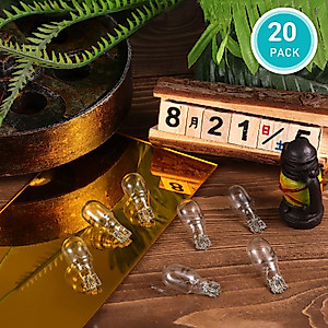 Riakrum T5 Landscape Light Bulbs 12 Volt 4 Watt Landscape Bulbs Low Voltage Landscape Lighting Bulb Malibu Bulbs Light Bulb for Replacement Outdoor Garden Deck Yard Landscape Lamp (20)