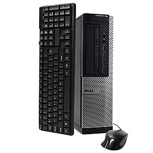 Dell OptiPlex 790 SFF Desktop PC - Intel Core i7-2600 3.4GHz 4GB 500GB DVDRW Windows 10 Pro (Renewed)