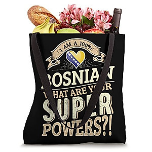 Bosnia & Herzegovina Flag Souvenirs for Bosnians Men & Women Tote Bag