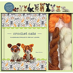 Crochet Cats: 10 Adorable Projects for Cat Lovers (Crochet Kits)