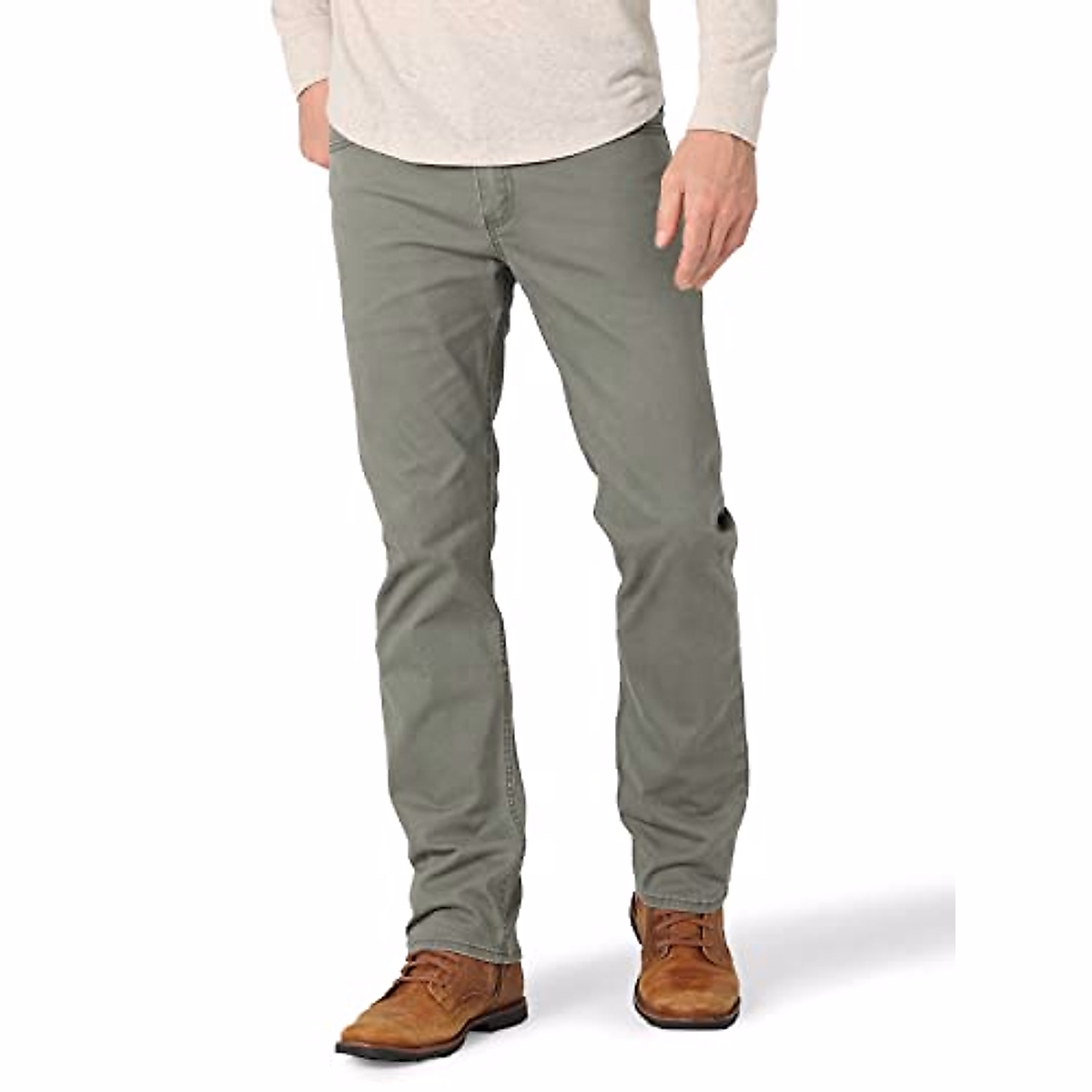 Wrangler Authentics Men's Slim Fit Straight Leg Jean, Spruce, 32W x 30W