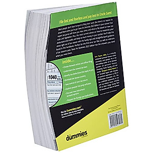 Taxes For Dummies: 2022 Edition (For Dummies (Business & Personal Finance))