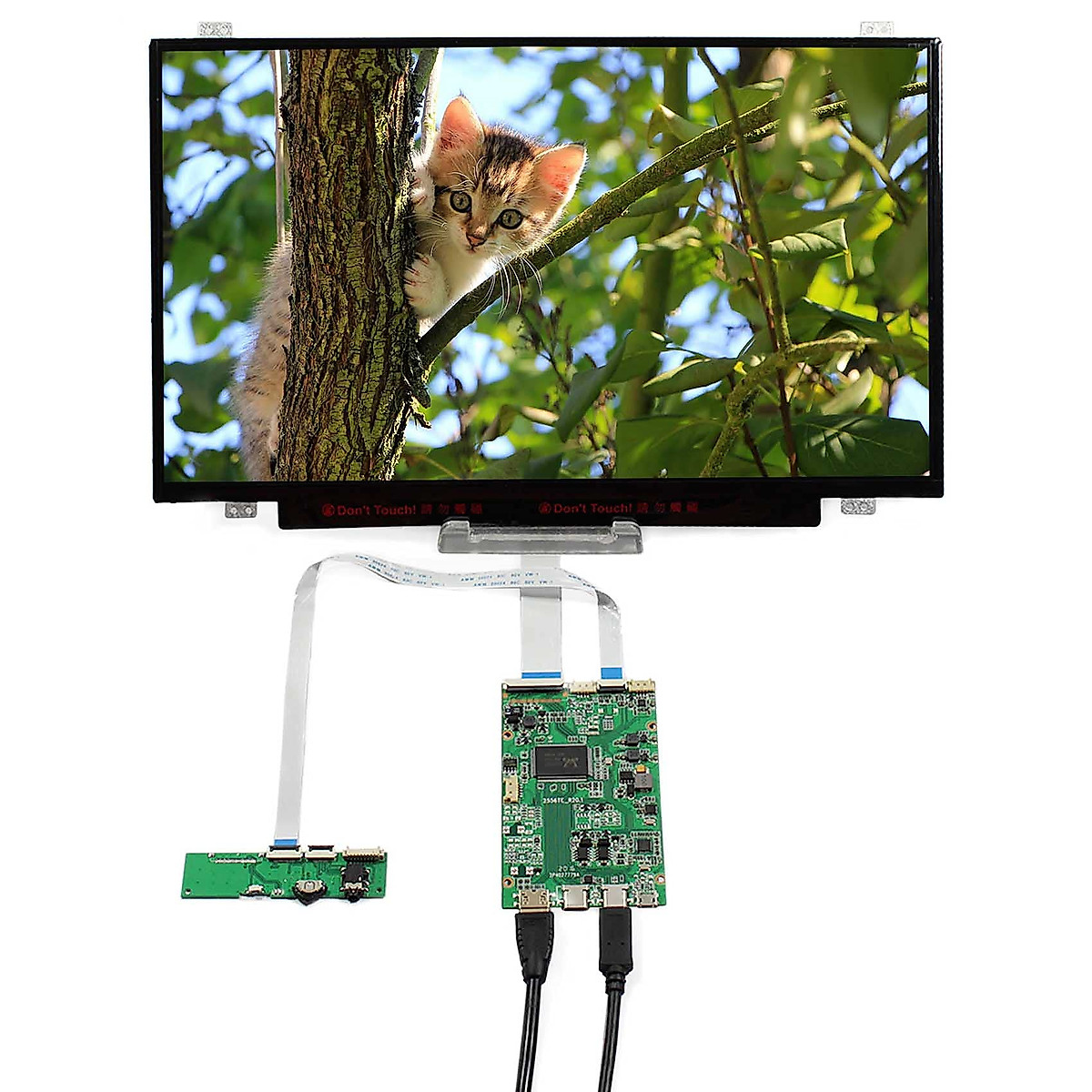 VSDISPLAY 14" 14 Inch 1920X1080 IPS LCD Screen with HD MI Type C LCD Controller Board VS-RTD2556HC-V2
