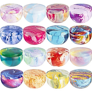 Scented Candles Gift Set of 16 for Women,Travel Tin Jar Candles, 2.5 oz Soy Wax Aromatherapy Candles for Yoga Spa Read Bath & More