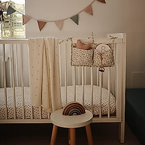 FRIGG Moon Natural Rubber Baby Pacifier | Made in Denmark | BPA-Free (Sage/Portobello, 6-18 Months) 2-Pack