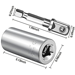 AUIIKIY Gifts for Dad Boyfriend Grandpa Husband Men Him, Multitool Universal Socket, Cool Gadgets for Men, Fathers Gifts Day Birthday Christmas Gifts from Wife Son Daughter, 2022 Stocking Stuffers