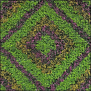 Artificial Ivy Privacy Fence Screen. 12 Panels 20x20 in. Artificial Flower Wall Fence Top Mediterranean Fern & Faux Ivy Vine Leaf Grass Decoration for Outdoor and Indoor