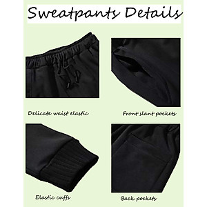 Tebreux Men's/Women's Jogging Tracksuit 2 Piece Athletic Outfit Hoodie Sports Sweatsuit Pullover Suit Sets Green L