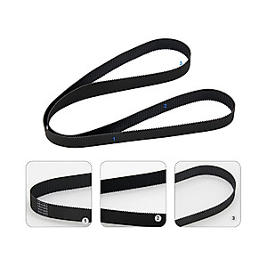 D55146 D55167 D55168 Drive Belt A12210 N011005 Air Compressor Drive Belt Compatible for Dewalt Porter Cable Craftsman Devilbiss - 3 Pack