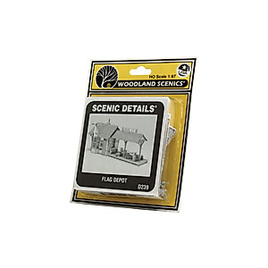 Woodland Scenics Flag Depot Scenic Details