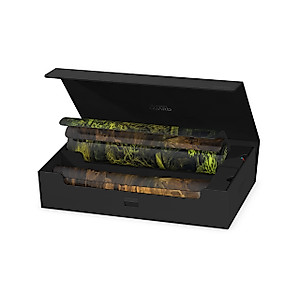 Ultimate Guard Omnihive 1000+, Deck Case for 1000 Double-Sleeved TCG Cards + 2 Removable Trays, Black, Magnetic Closure & Microfiber Inner Lining