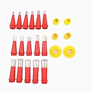 22-Piece Caulking Tips Set, Easy Caulking Finisher Set, Caulking Tools for Kitchen Bathroom Doors and Windows