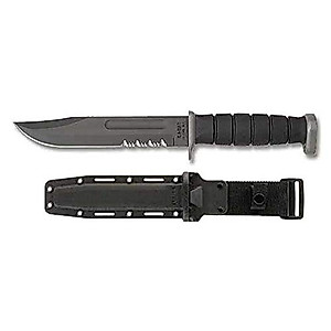Ka-Bar 1282 D2 Extreme Fighting Knife , Black