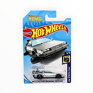 DieCast Hotwheels Back to The Future Time Machine Hover Mode - HW Screen Time 9/10 [2019 Factory Sealed] 108/250