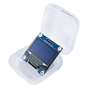 Hosyond 5 Pcs 0.96 Inch OLED I2C IIC Display Module 12864 128x64 Pixel SSD1306 Mini Self-Luminous OLED Screen Board Compatible with Arduino Raspberry Pi(Blue and Yellow)