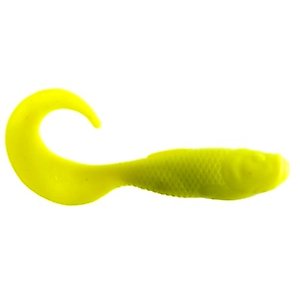 Berkley GAPSM4-CH Gulp! Alive! Swimming Mullet, Chartreuse, 12.5 Ounces, 4in - Pint 4x7