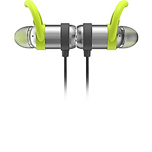 PureGear PureBoom in-Ear Bluetooth Premium Sound Headphones Wireless Sport Earbuds w/Mic, IPX4 Sweat and Water Resistant, Universal Fit, 8 Hours Battery, Magnetic Auto On-Off Technology