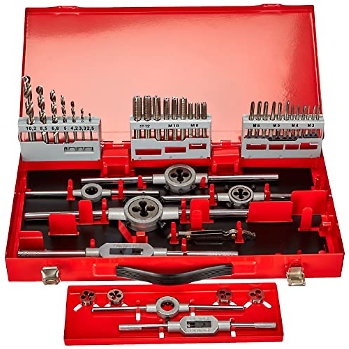 Ruko 245030聽-聽Set of Drilling Tools HSS tap DIN 352聽(Metal Box/a 44U)