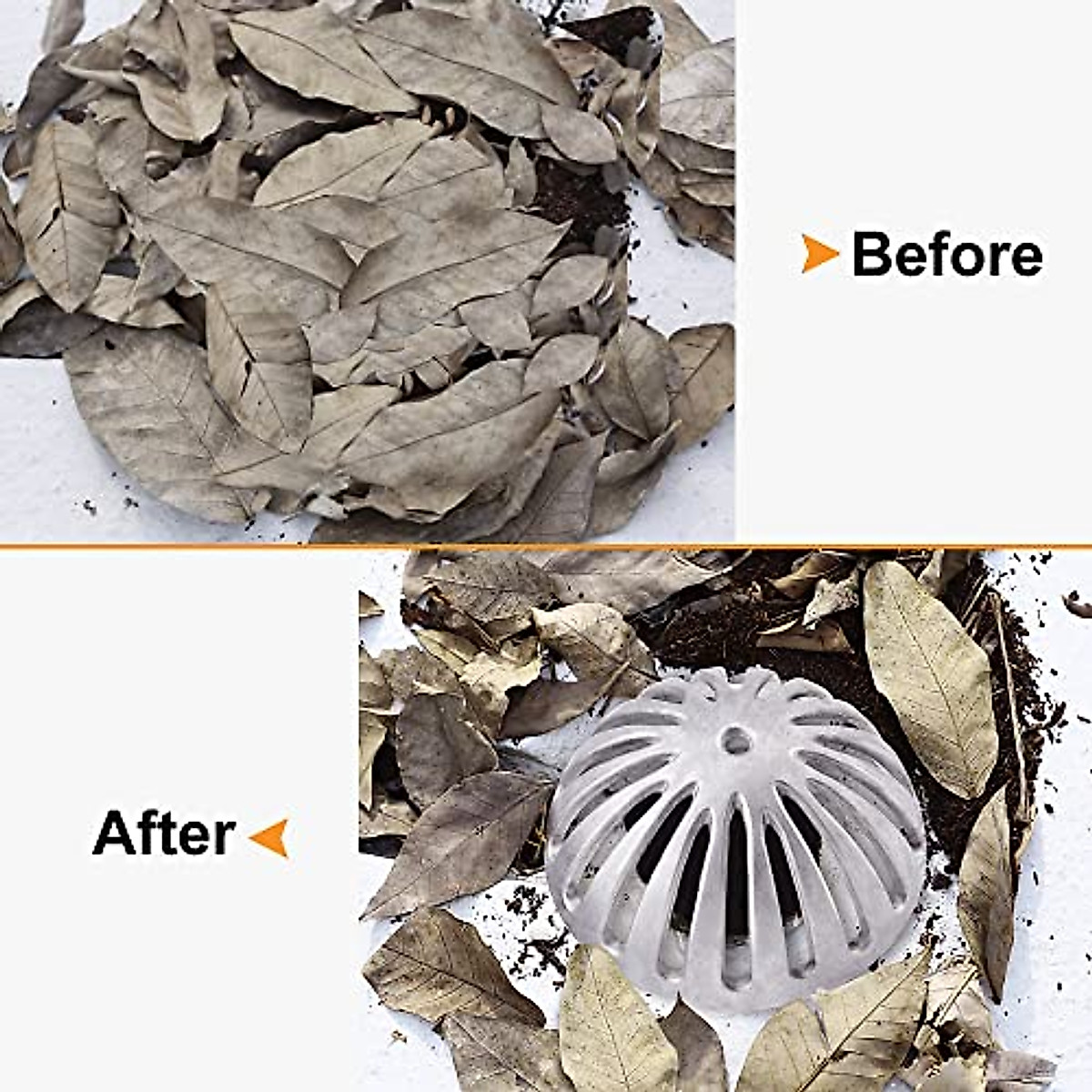 Floor Sink Strainer, Aluminum Dome Strainer, Floor Drain Strainer, Strainer for Dining Room, Home, Outdoor Garden, Kitchen Or Bathroom 5-1/2" W X 2-1/4"H-01