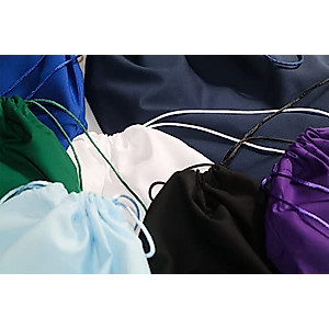 Light Pastel Blue Dust Bag - Extra Small to Extra Large - Broadcloth Thin Cotton dust bags handmade in USA - Storage bag, Handbag, Sneakers, Gift, Travel (L Portrait - 22x28")