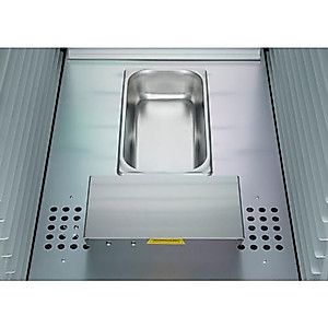 EMPURA Full-Size HPC Heated Holding/Proofing Cabinet | Heavy Duty Mobile Full Height Non-Insulated Food Warmer for Bakery Hotel | LED Thermometer, 36 Full-Size Pan Capacity, Aluminum, 1500W, 120V