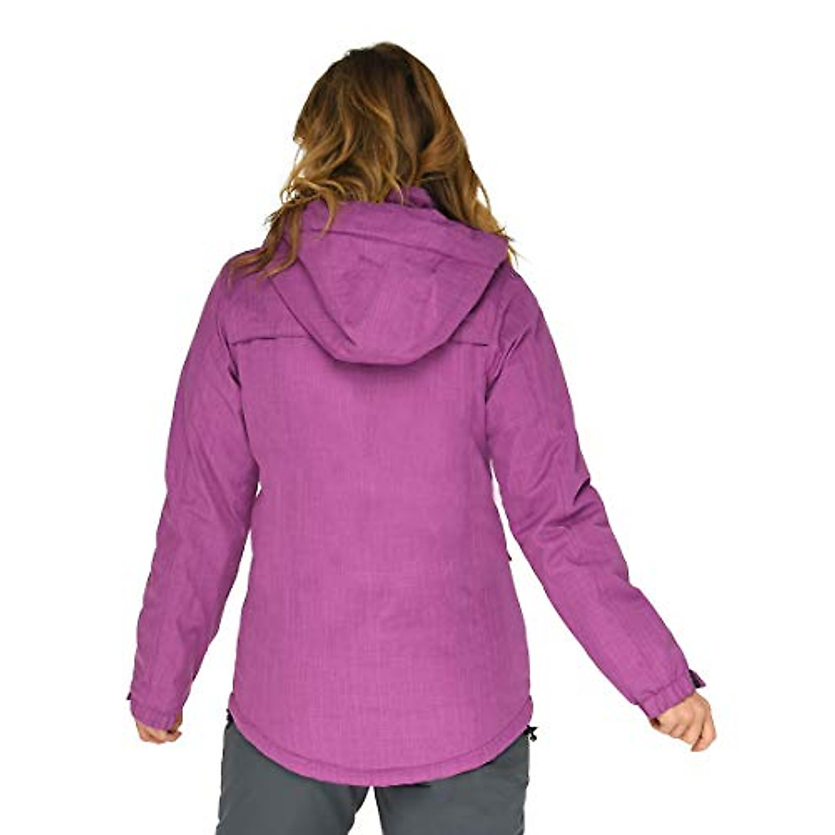 Arctix Women's Daybreak Insulated Jacket, Amethyst Melange, 2X