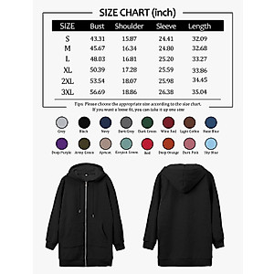 StunShow Womens Hoodies Black Zip Up Hoodie Women Y2k Oversized Casual Sweatshirts for Teen Girls 2023 Fall Jacket With Pocket Black M