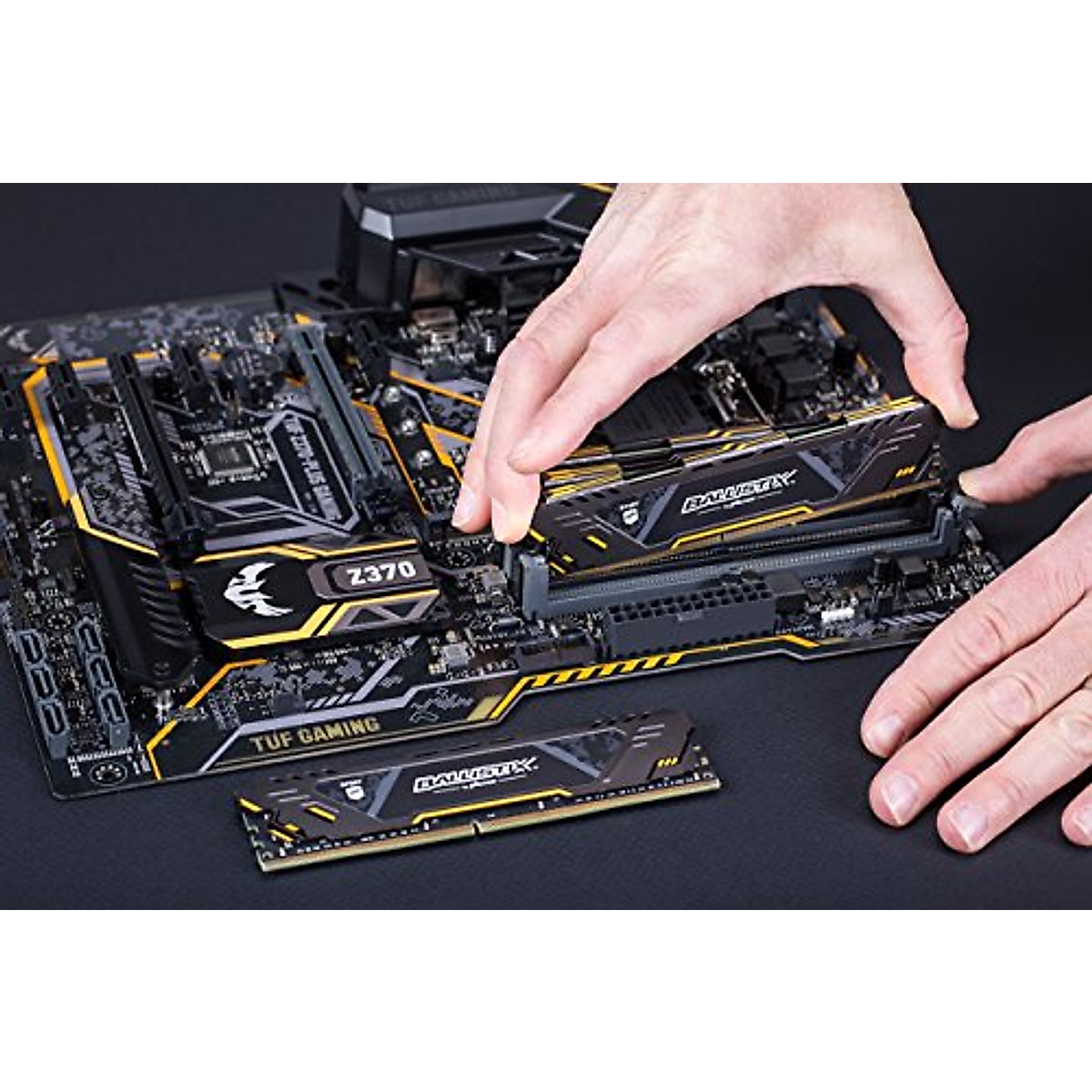 Crucial Ballistix Sport at 2666 MHz DDR4 DRAM Desktop Gaming Memory Kit 32GB (16GBx2) CL16 BLS2K16G4D26BFST