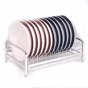 Plate Rack Draining Dish Rack Stainless steel single-layer dish rack drain rack dish rack dish rack dish rack for Kitchen Countertop Pan Plate Holder