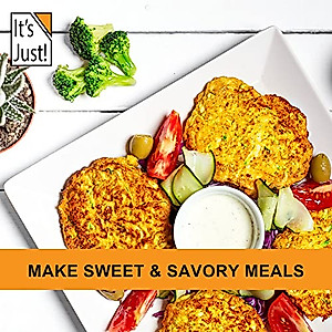 It's Just - Arrowroot Powder, Natural Thickener, Gluten-Free, Dairy-Free, Non-GMO, Cornstarch Substitute