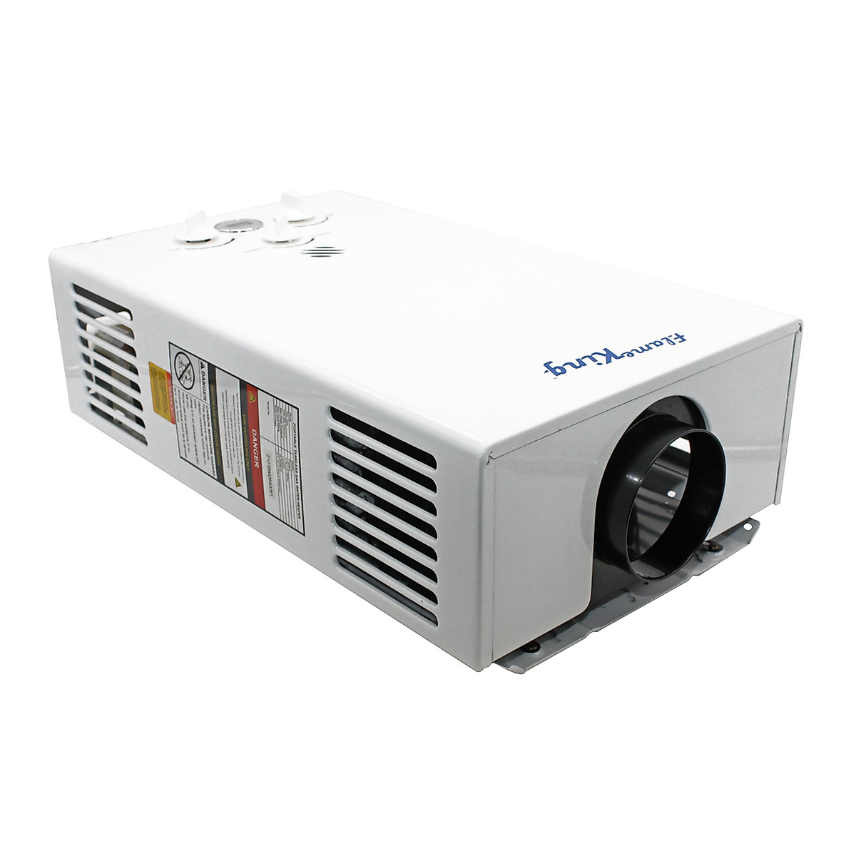 Flame King Portable Tankless Water Heater Propane Gas 10L 2.64 GPM at 68,000 BTU, Outdoor Instant Hot Water Shower for RV, Camping, Farm, Cabins