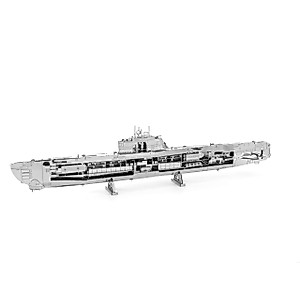 Metal Earth German U-Boat Type XXI 3D Metal Model Kit Fascinations