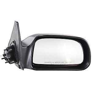 Kool Vue Left & Right Manual Remote (Lever Control) Door Mirrors Compatible With Toyota Tacoma 2000-2004 Paintable Pair