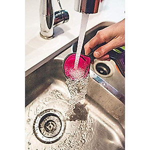 Collapsible Measuring Cups and Measuring Spoons | Portable Food Grade Silicone Measurement Cup Set for Liquid & Dry Food | Baking & Cooking | Kitchen Utensils | Dog Food & Camping & Kids Measuring Cup