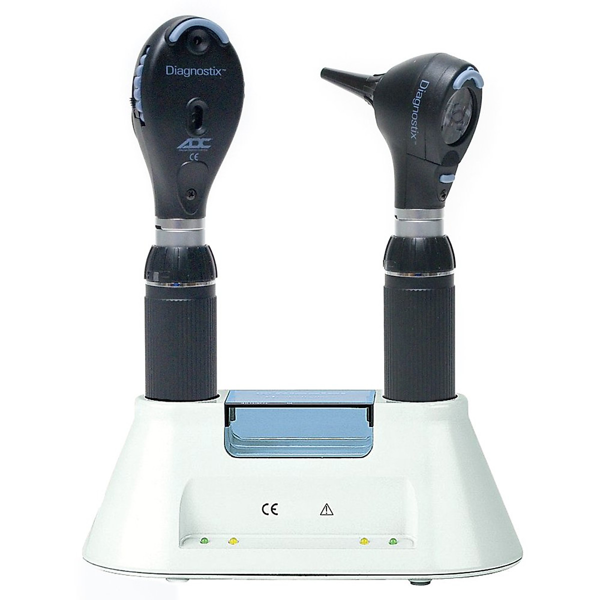 ADC Diagnostic Desk Set, Standard Otoscope and Coax Ophthalmoscope, LED Lamps, 3.5V, Diagnostix 5510L