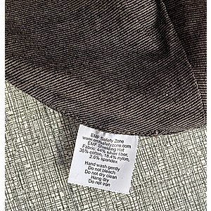 EMF Baby Hat Beanie EMF Blocking Baby Beanie Microwave RF Shielding All Season Baby Beanie Cap Black, Brown, 1-4