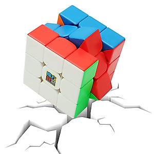 ZCUBE Moyu RS3M 3x3 Magnetic Speed Cube Stickerless Magic Cube M Puzzle Cube Fast Smooth Turning 3x3x3 Cube