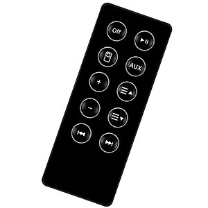 Replacement Remote Control for Bose SoundDock 10 Bluetooth Digital Music System Bose SoundDock 10 AM316536 AM314136 Bose Sounddock Series II Bose Sounddock Series III