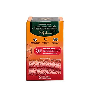 Ahmad Tea Black Tea, Peach & Passion Fruit Teabags, 20 ct (Pack of 1) - Caffeinated & Sugar-Free