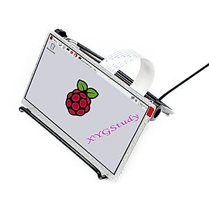 7 inch IPS 1024x600 Display LCD DPI Interface no Touch Supports Raspbian Ubuntu OSMC Compatible with Raspberry Pi 2B/3B/3B+/4B/Zero/Zero W @XYGStudy
