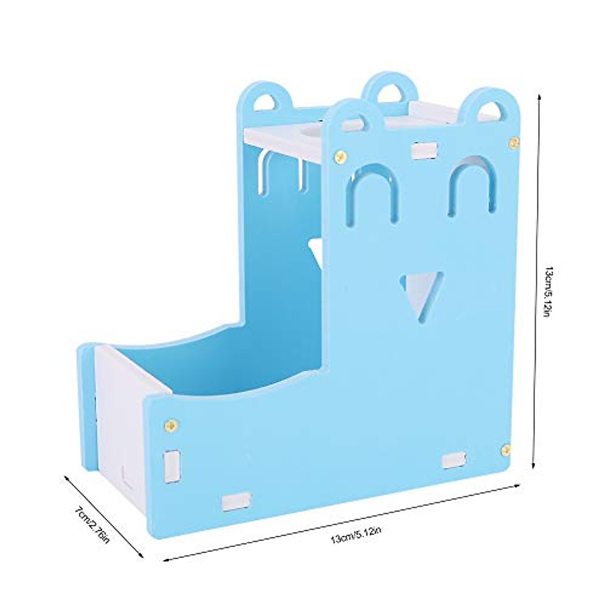 Hamster Feeder, Pet Food and Water Feeder for Hamsters, 2 in 1 Feeder and Water Dispenser for Rats Hamsters