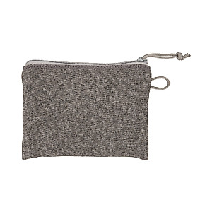 Allen Company Lockable Handgun Storage Pouch with Writeable ID Label, Compact 5" to 7" Handguns, Gray