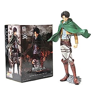 Banpresto Attack on Titan Master Stars Piece 49088 9.5" Levi Ackerman Action Figure