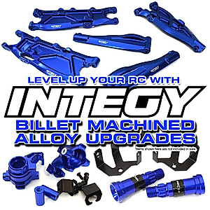 Integy RC Upgrades for Axial, 12mm Hex Wheel (4) Hub 8mm Thick for Axial 1/10 Wraith 2.2-inch & RR10 Bomber 4WD