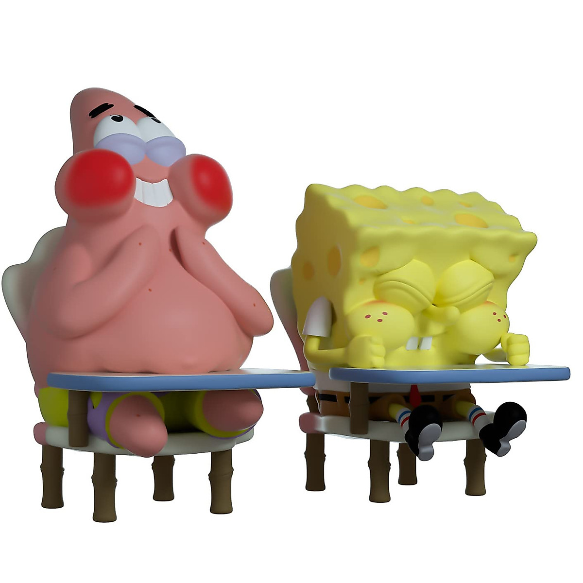 Youtooz Whats Funnier Than 24, 4" inch Vinyl Figure, Collectible Spongebob and Patrick from Funny Internet Meme What's Funnier Than 24 by Youtooz Spongebob Squarepants Collection