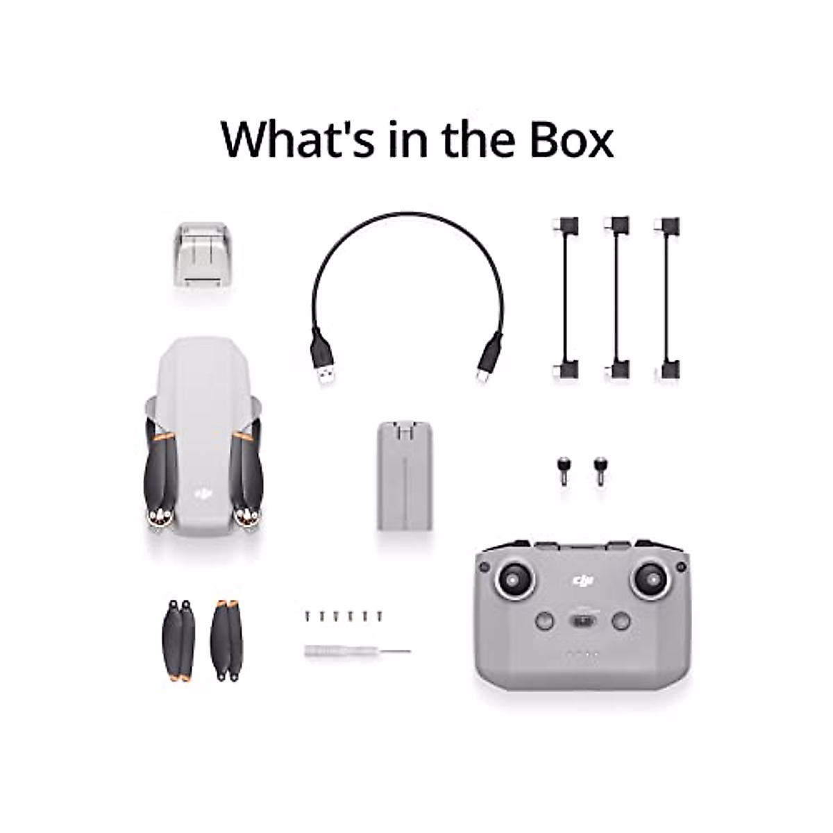 DJI Mini 2 – Ultralight and Foldable Drone Quadcopter, 3-Axis Gimbal with 4K Camera, 12MP Photo, 31 Mins Flight Time, OcuSync 2.0 10km HD Video Transmission, QuickShots Gray