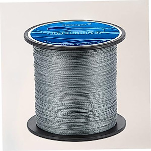 Kisangel 3pcs Saltwater Fishing line Strongest Fishing line Braid Fishing Lines Fishing Wire Fishing Tools Fishing kit Fishing Thread Fly Fishing line Fishing Cord Fishing Rope to Weave