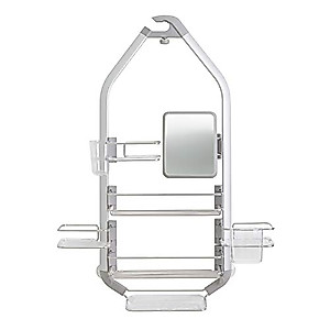 ARTIKA CADG2-C1 Adjustable Bathroom Shower Caddy, Silver