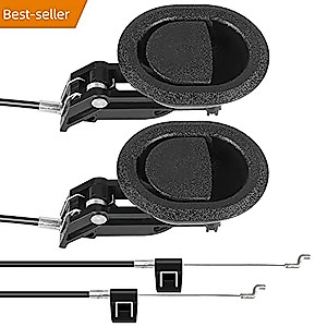 Recliner Replacement Parts with Pull Handle and Release Cable (2-Sets), Repair Recliner Mechanism Parts Compatible with Most Furniture of Recliner Sofa Couch Chair