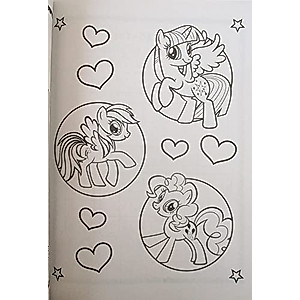 My Twilight Sparkle, Pinkie Pie Coloring and Activity Book - Little Pony Color Fun - 80 Pages